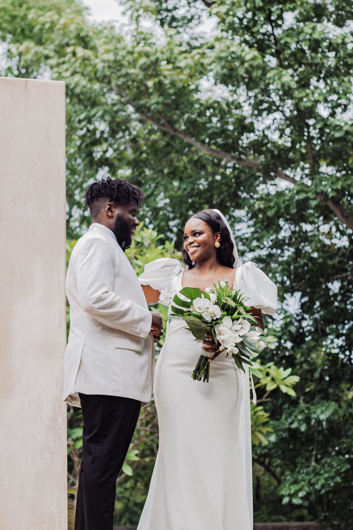 Liberian American ⭐ at Hacienda Sac Chich: Anaëlle & Zangar